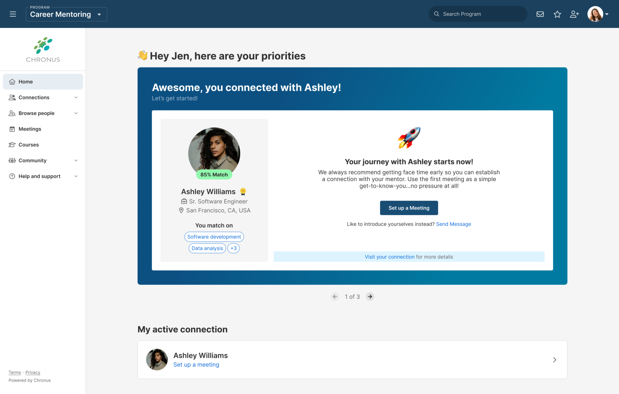 Chronus Introduces New UX/UI to Improve Accessibility and Engagement